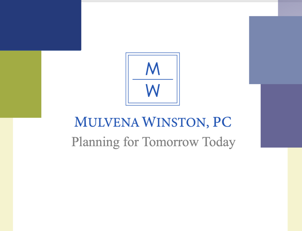 Around Town - Mulvena Winston, PC